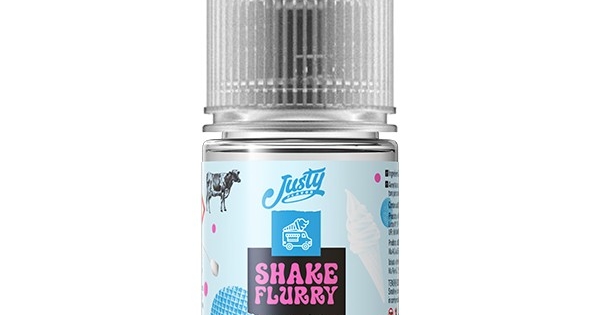 Justy Flavor Shake Flurry 10ml - Gelato al Latte - Svapo Store