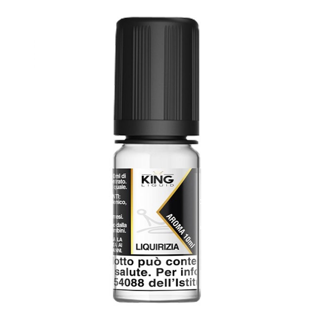 King Liquid aroma LIQUIRIZIA - 10ml - Aromi concentrati King Liquid ...