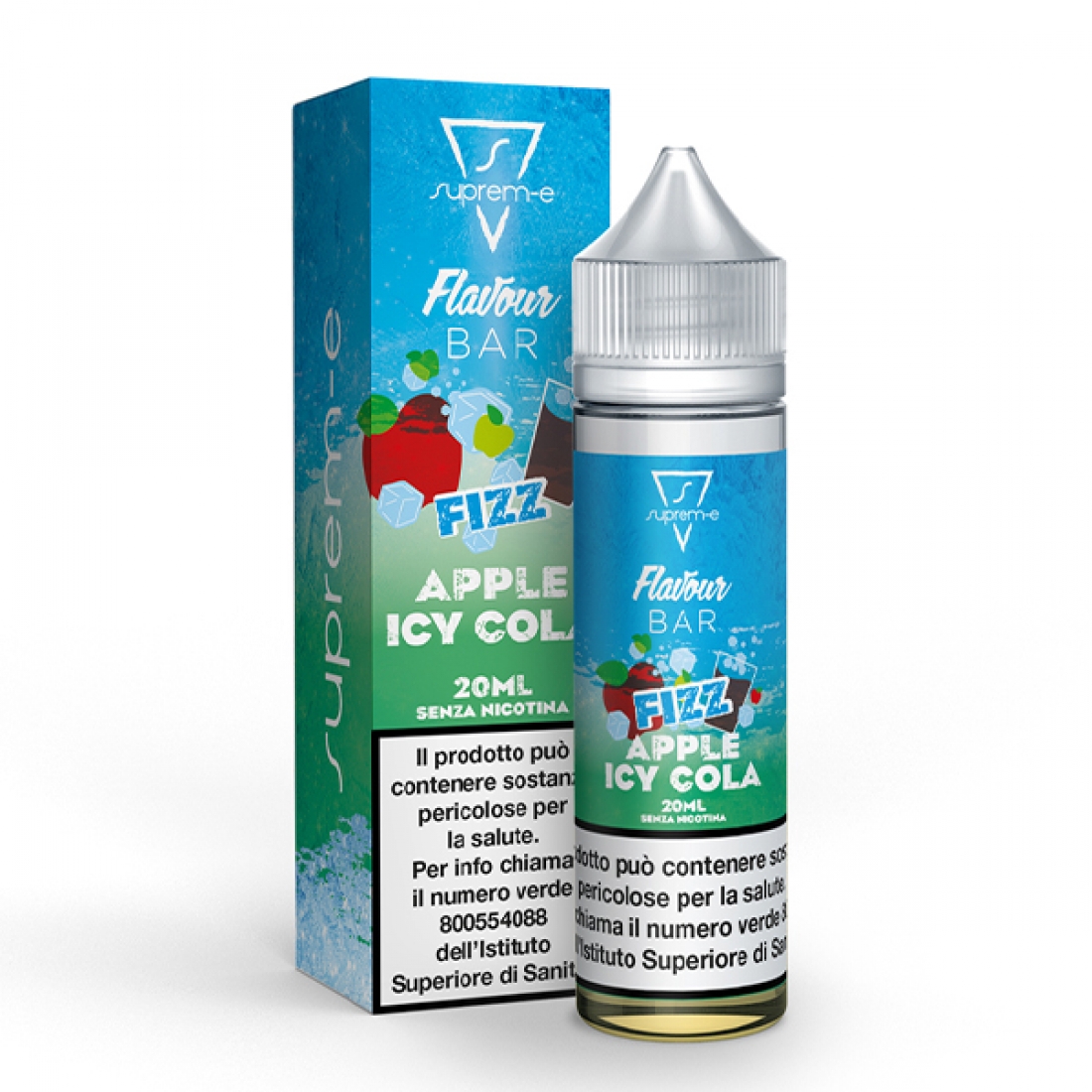 Suprem-e Flavour Bar Fizz Apple Icy Cola Mix&Vape 20ml - Svapo Store