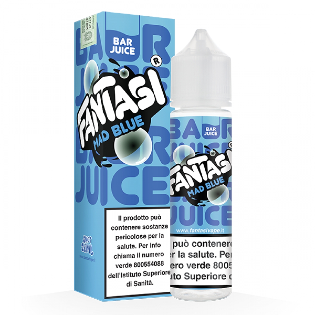 Fantasi Bar Juice Mad Blue - Vape Shot 20ml - Svapo Store