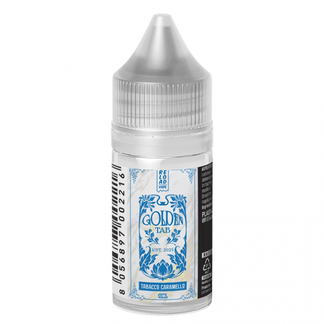 Reload Vape Golden Tab Tabacco Caramello 10ml Aroma - Svapo Store