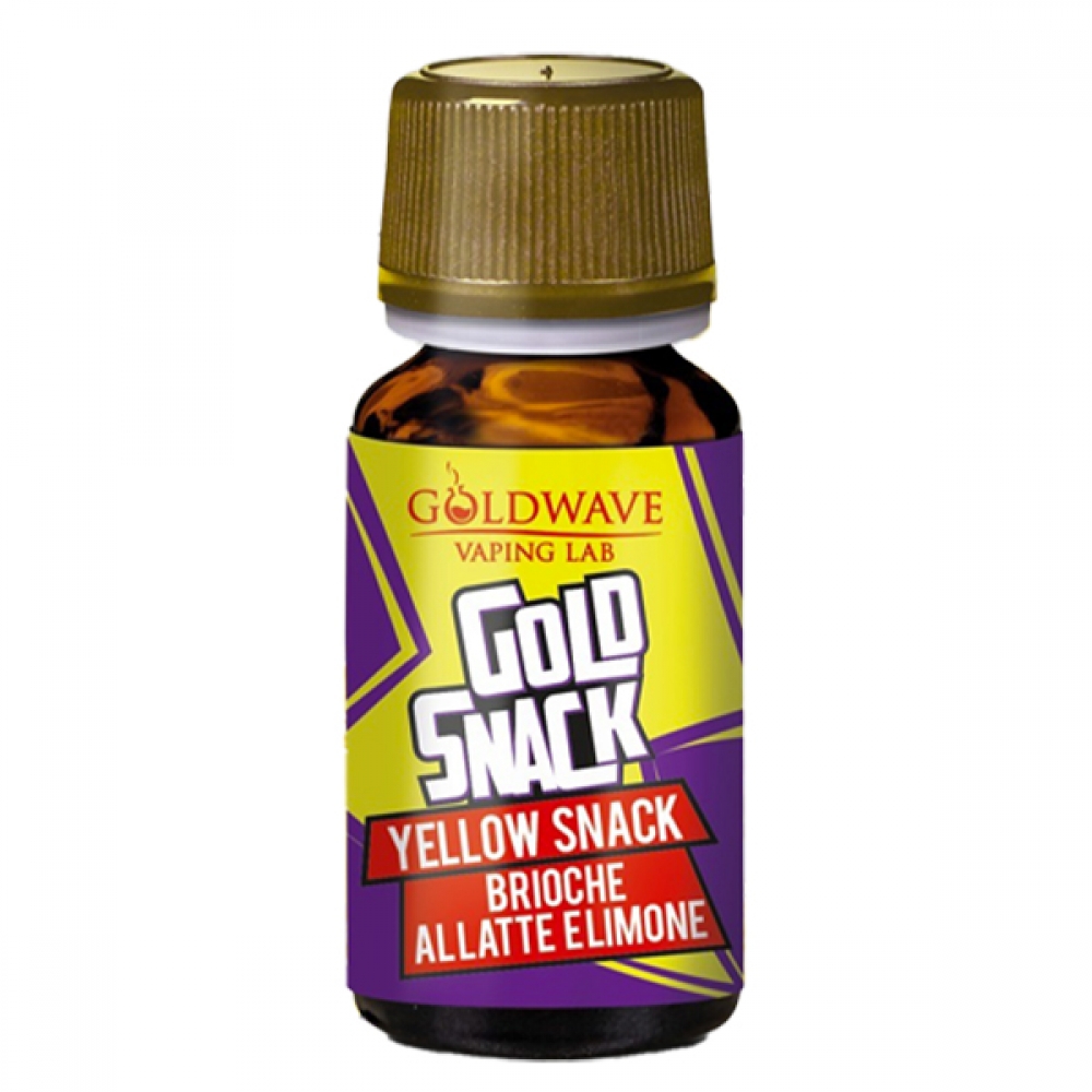Goldwave Aroma Gold Snack Yellow 10ml - Brioche e Limone - Svapo Store